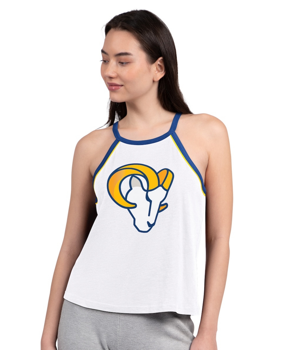 Click here for G-iii 4Her by Carl Banks Womens White Los Angeles... prices