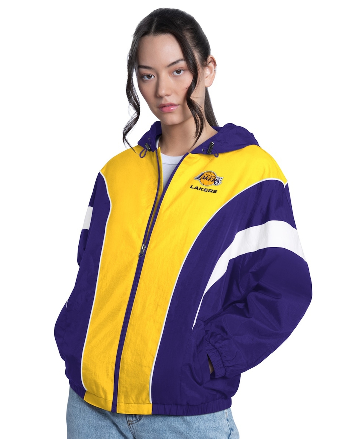 Click here for G-iii 4Her by Carl Banks Womens Purple/Gold Los An... prices