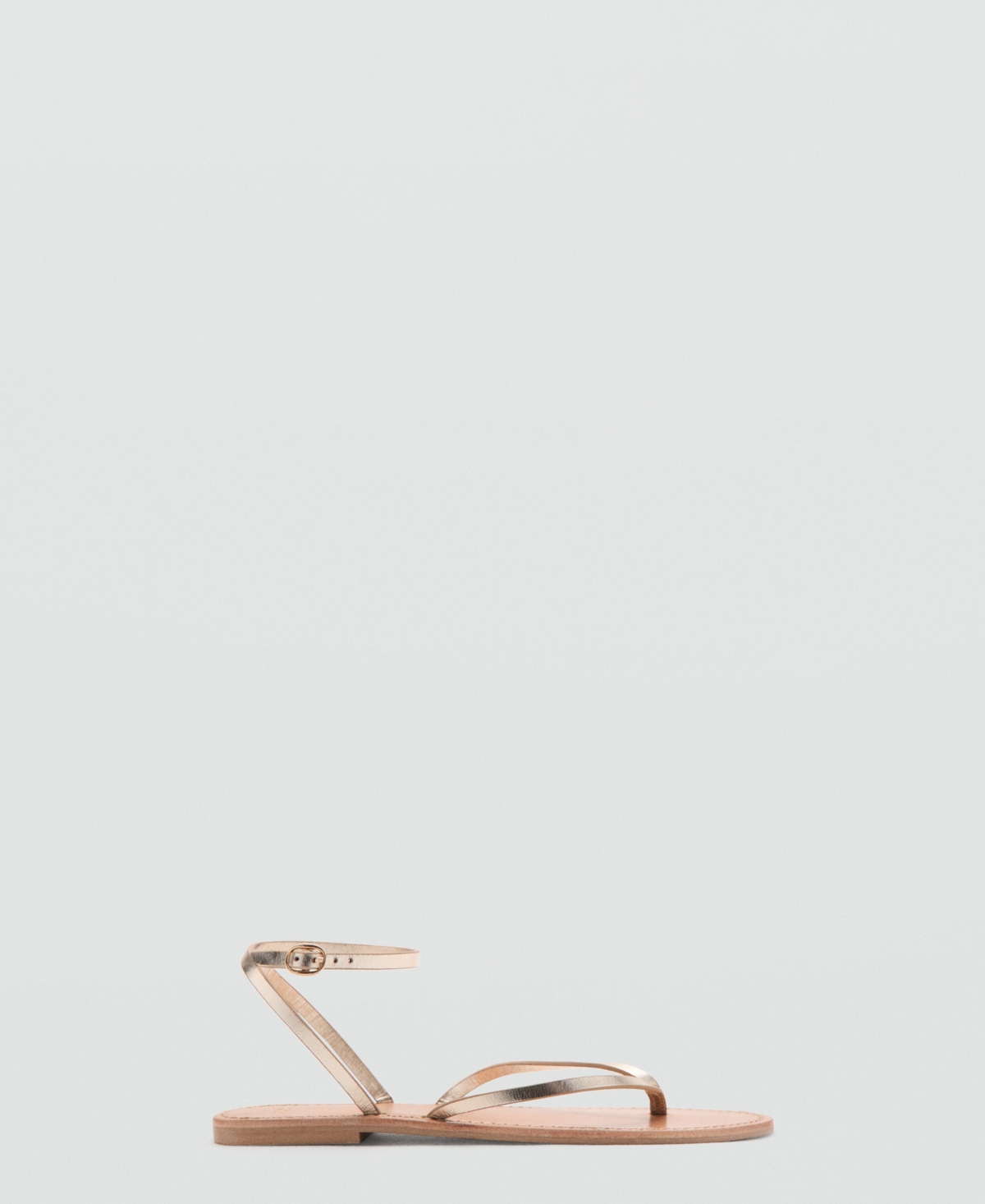 Click here for Mango Womens Metallic Straps Sandals - Gold prices