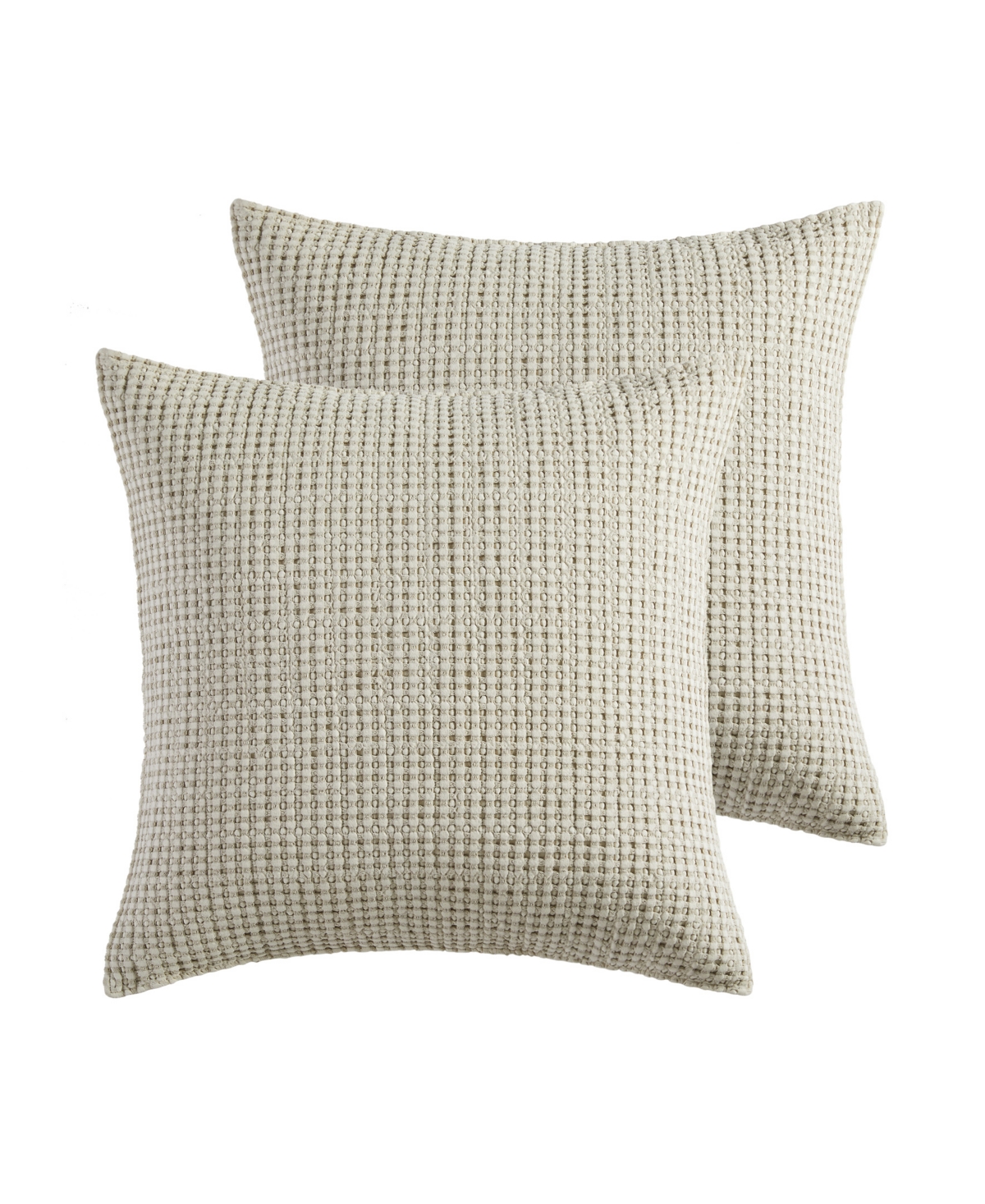 Click here for Levtex Mills Waffle 2-Pc. Sham Set  European - Whe... prices