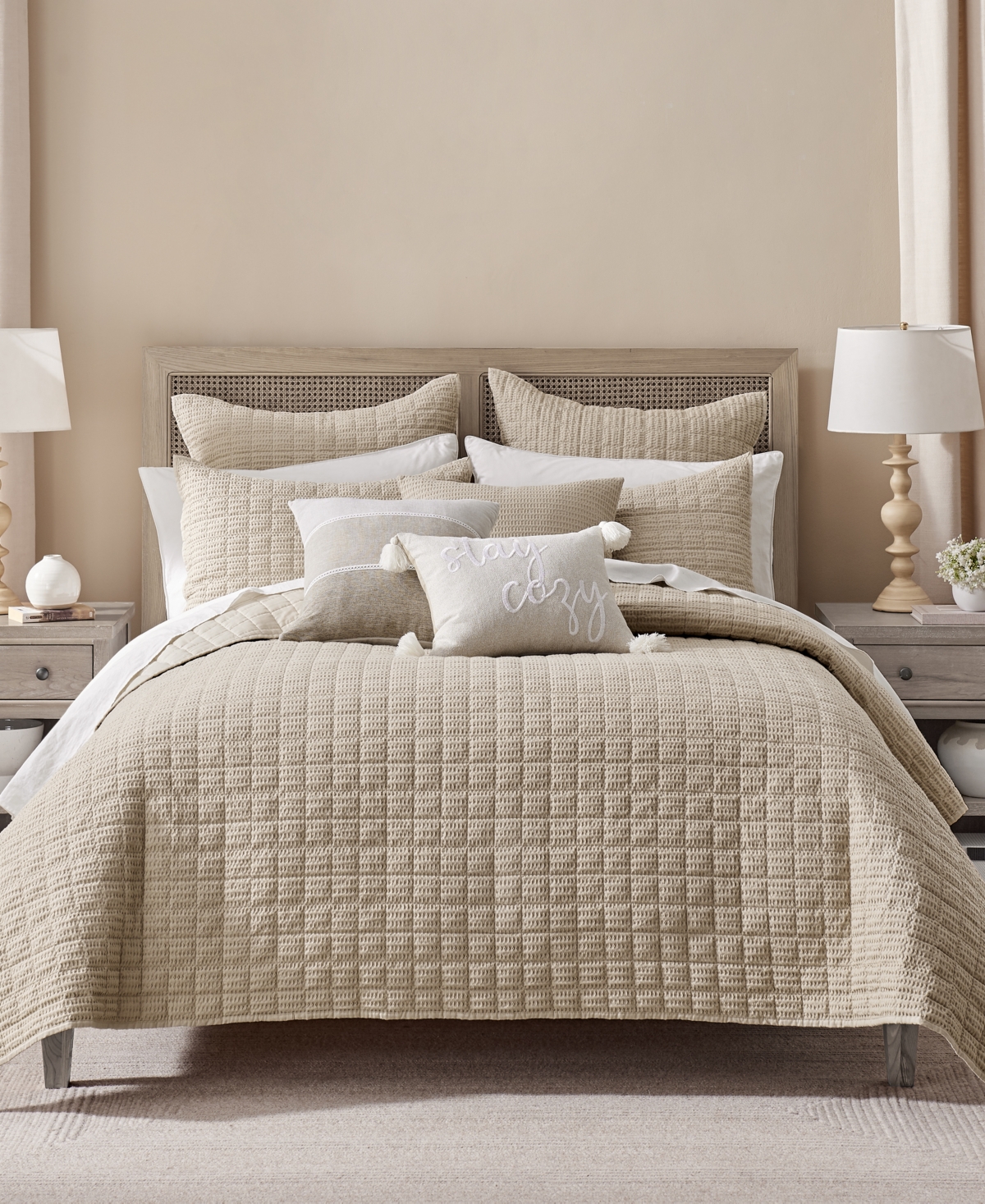 Click here for Levtex Cloud Waffle Textured 2-Pc. Quilt Set  Twin... prices