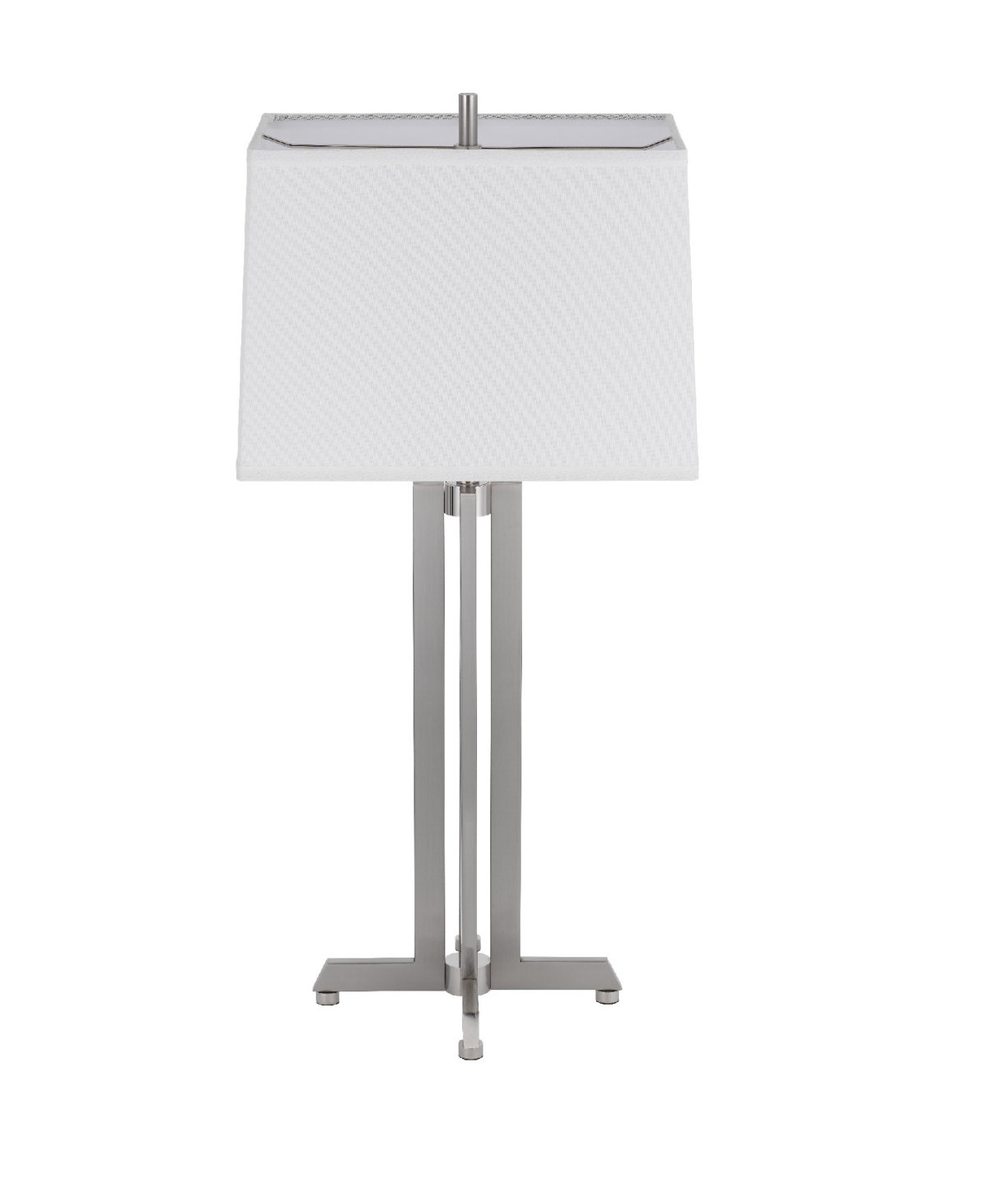 Click here for Cal Lighting 30 Metal Table Lamp - Brushed Steel prices
