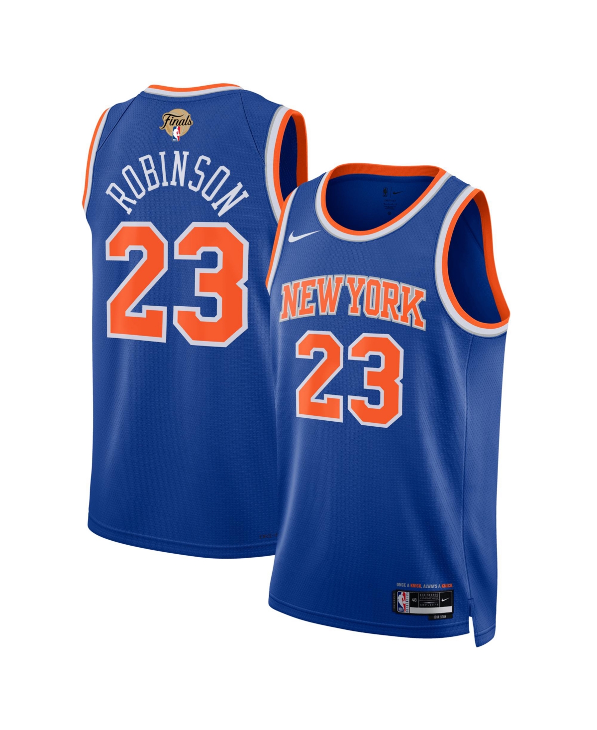 Click here for Nike Mens and Womens Mitchell Robinson Blue New Yo... prices