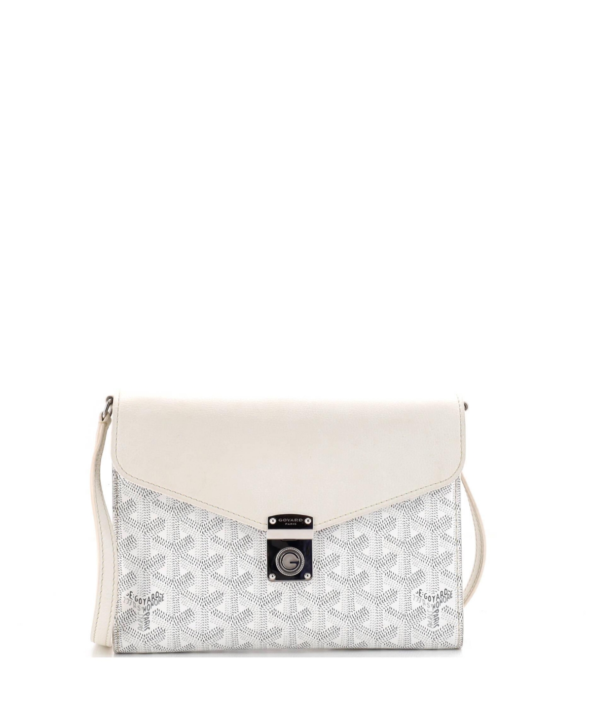 Click here for Pre-Owned Goyard Chypre Wallet on Strap Coated Can... prices
