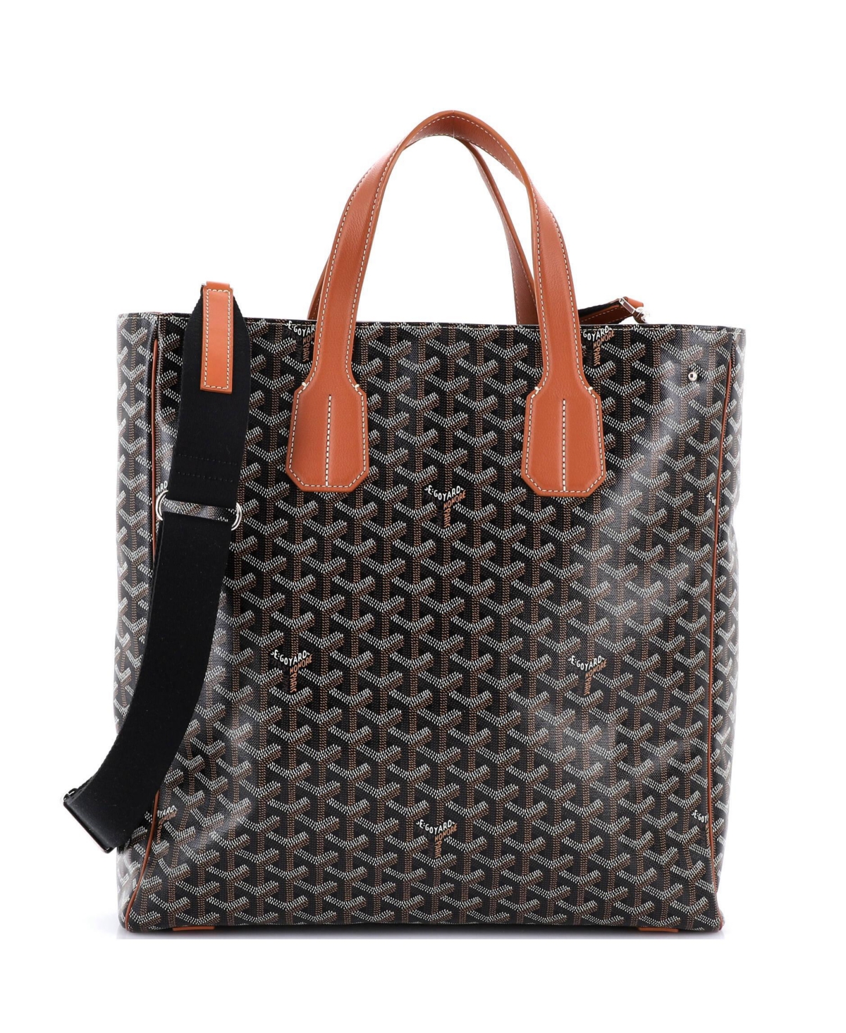 Click here for Pre-Owned Goyard Voltaire Iii Tote Coated Canvas -... prices