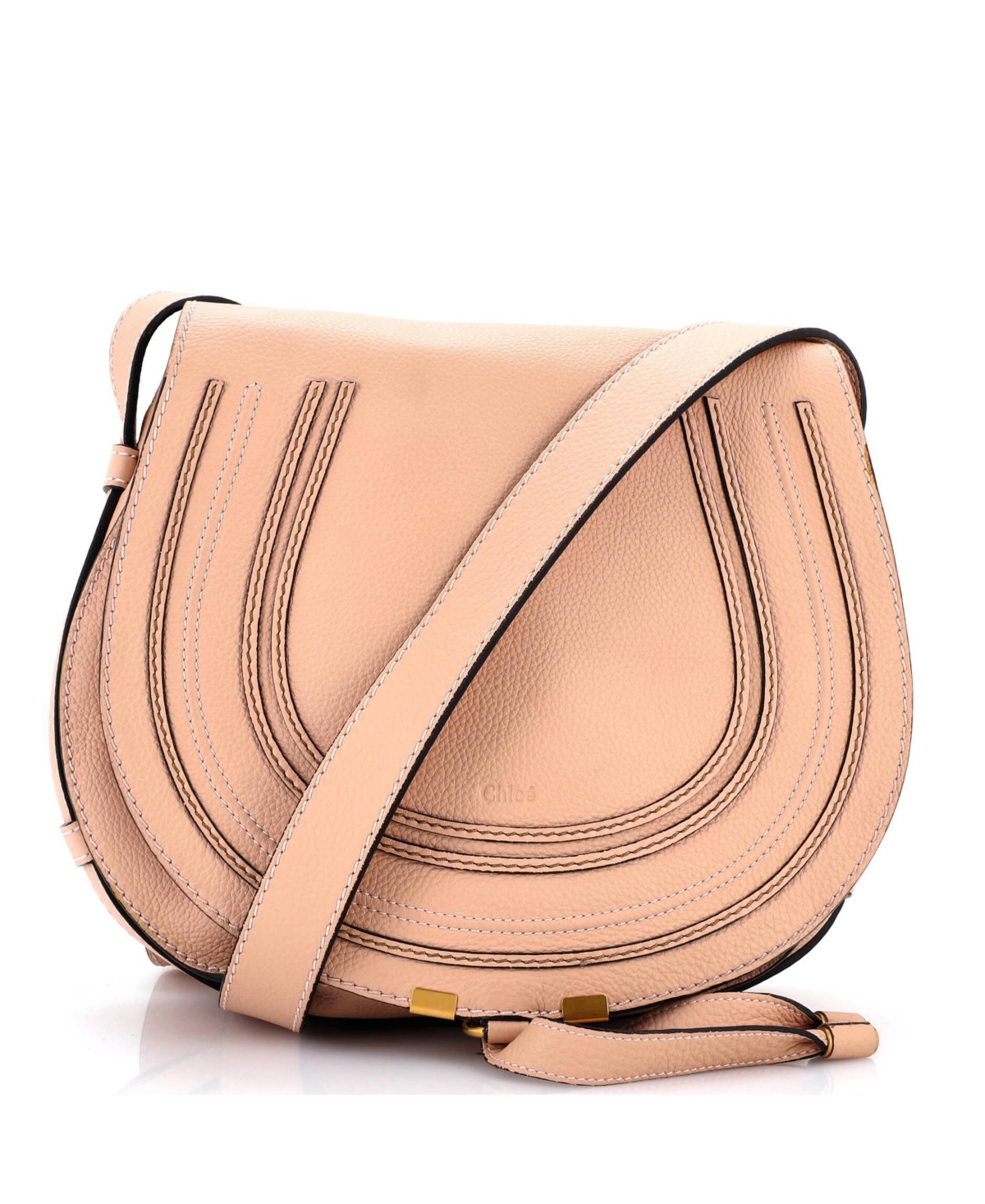 Click here for Pre-Owned Chloe Medium Marcie Crossbody Bag Leathe... prices