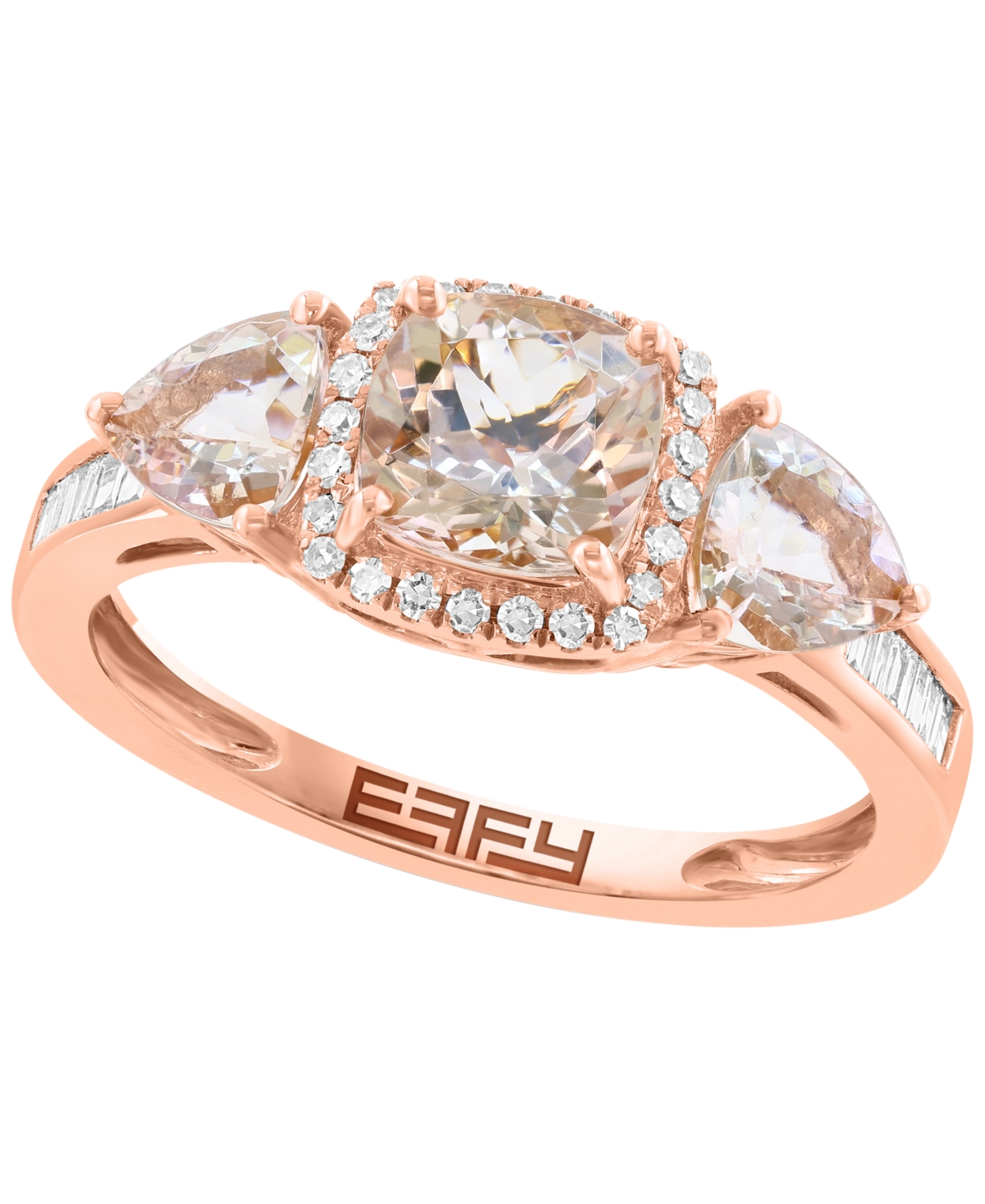 Click here for Effy Collection Morganite (1-1/2 ct. t.w.) & Diamo... prices