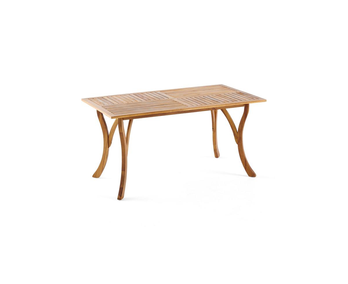 Click here for sumyeg Outdoor Rectangular Solid Wood Dining Table... prices