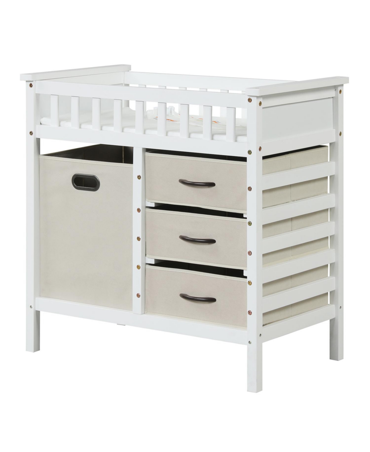 Click here for Slickblue Wooden Diaper Changing Table with Fabric... prices