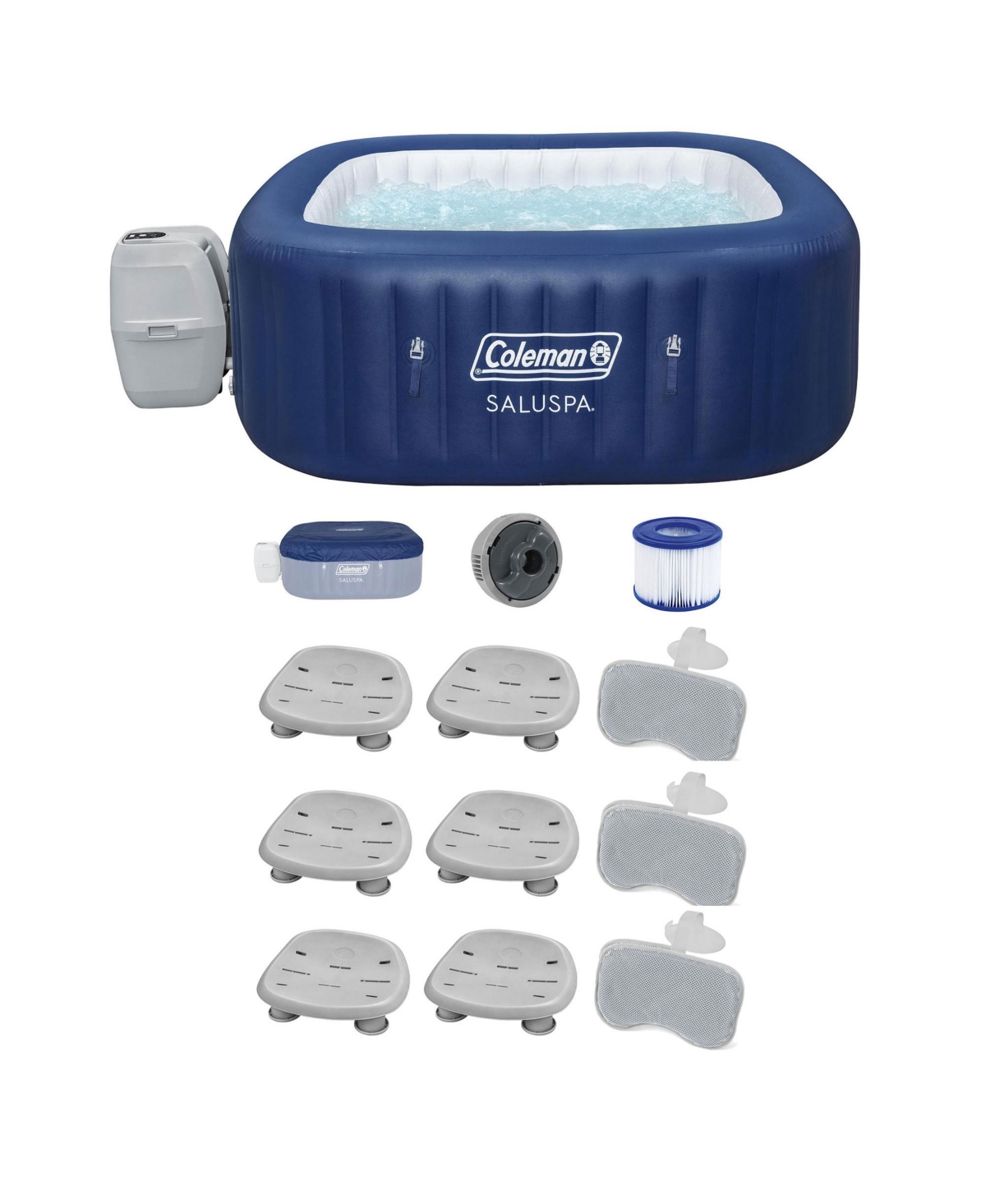Click here for Bestway Coleman Hot Tub plus 6 Bestway SaluSpa Sea... prices