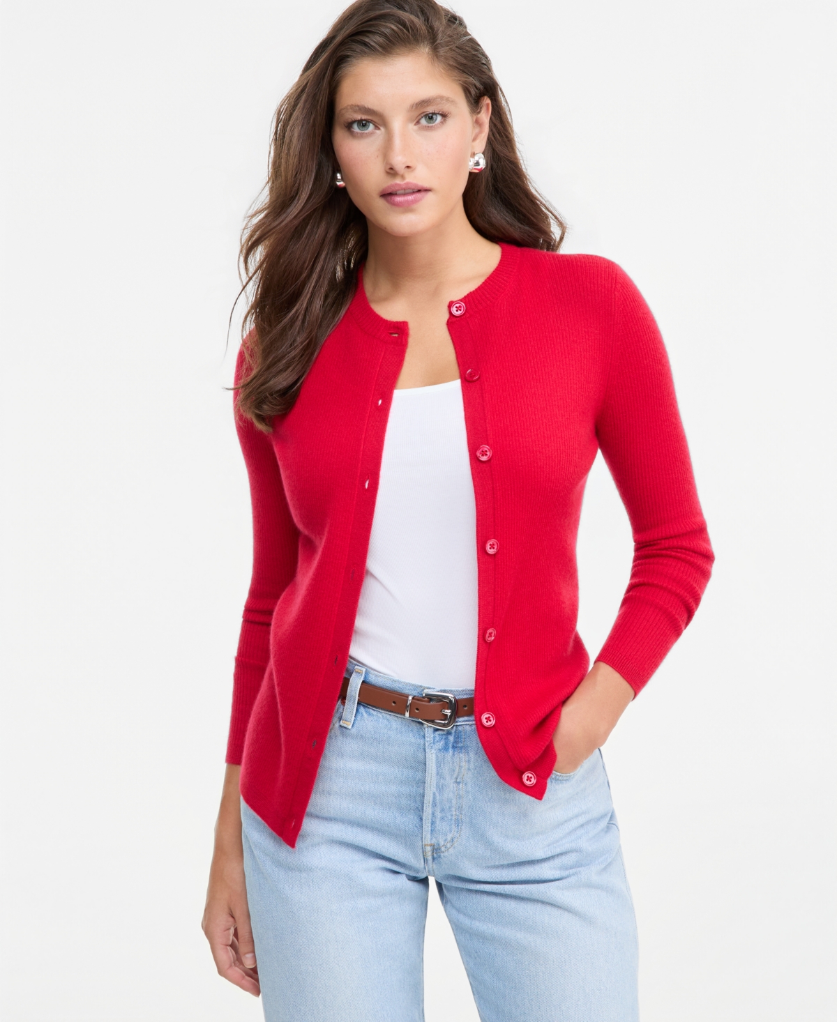 Click here for Charter Club Womens 100 Cashmere Featherweight Lon... prices