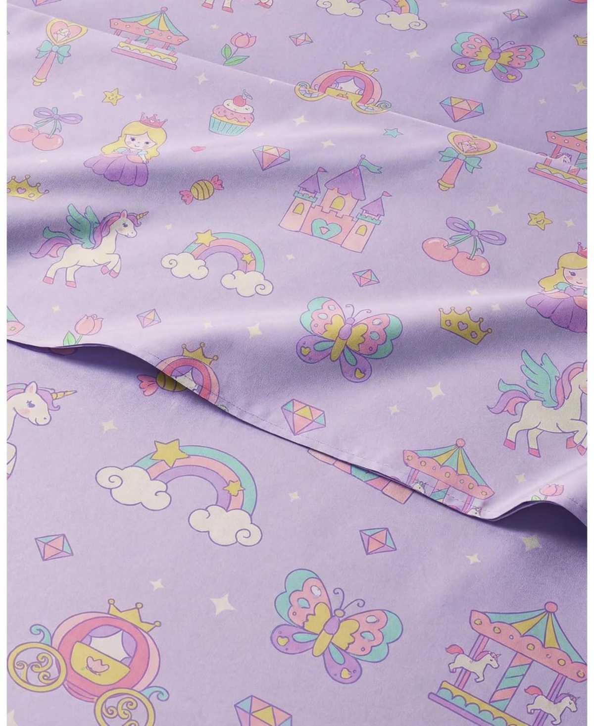 Click here for Kids 3 Piece Microfiber Sheet Set - Twin - Princes... prices