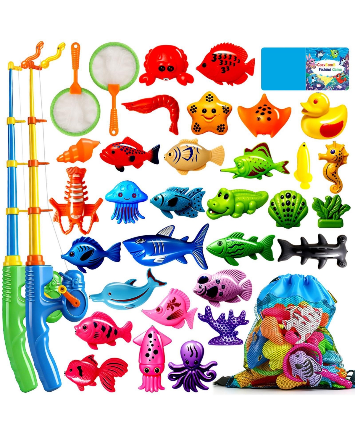 Click here for Gnuadz 30 Fishes Fishing Game Water Table Bathtub... prices