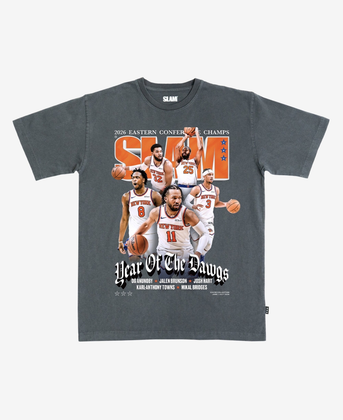 Click here for Slam Mens and Womens Starting Five Charcoal New Yo... prices