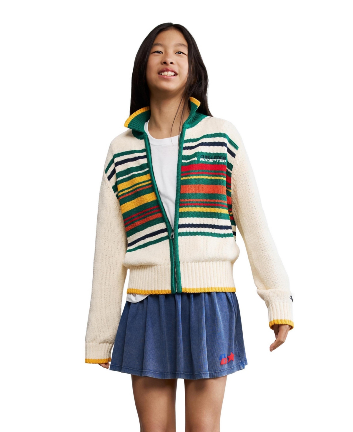 Click here for Desigual Girls Girlss Short flared skirt - Blue prices
