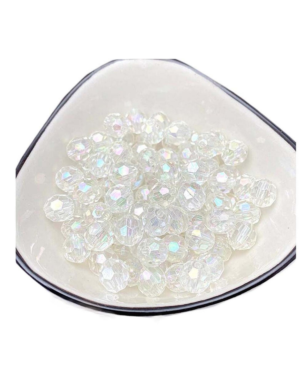 Click here for Sevorley 640Piece Set 8mm Acrylic Faceted Round Lo... prices