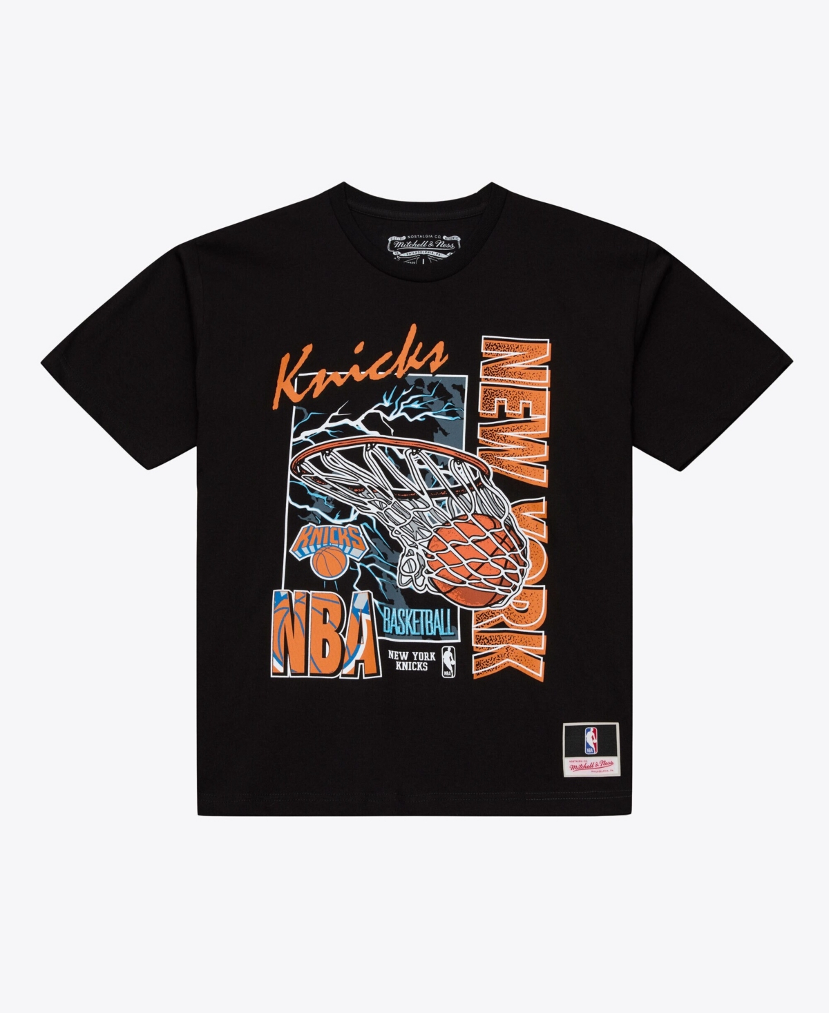 Click here for Mitchell & Ness Mens Black New York Knicks Lightni... prices