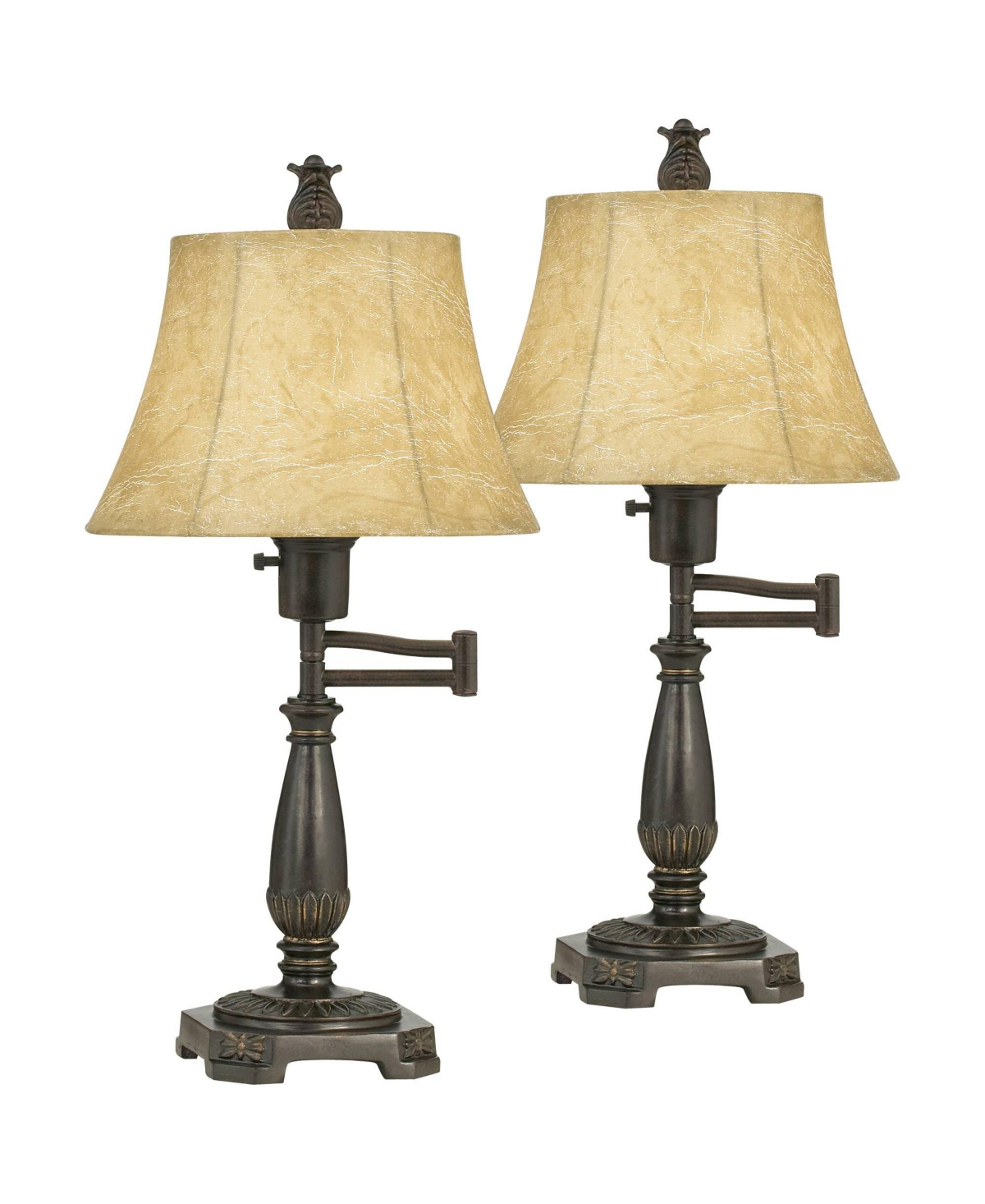 Click here for Regency Hill Traditional Swing Arm Desk Table Lamp... prices