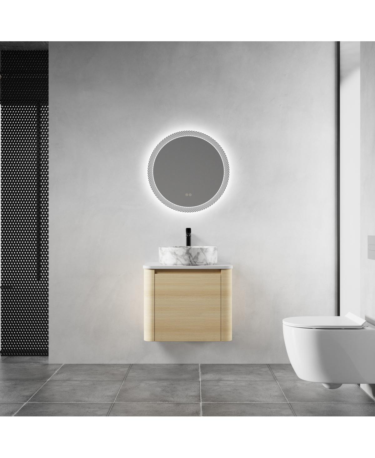 Click here for Sillysis Wall Mounted Modern Bathroom Vanity with... prices