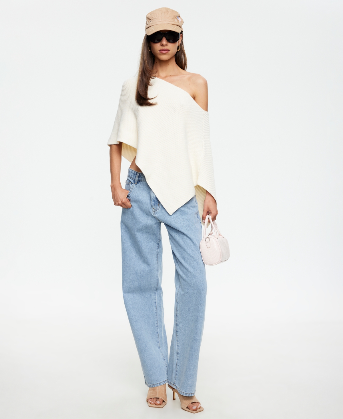 Click here for Lioness Womens Luminous Pull-On Poncho - Milk prices