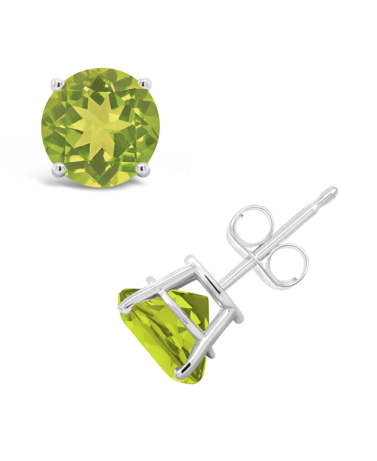 Click here for Blue Topaz (3-1/10 ct. t.w.) Stud Earrings in Ster... prices
