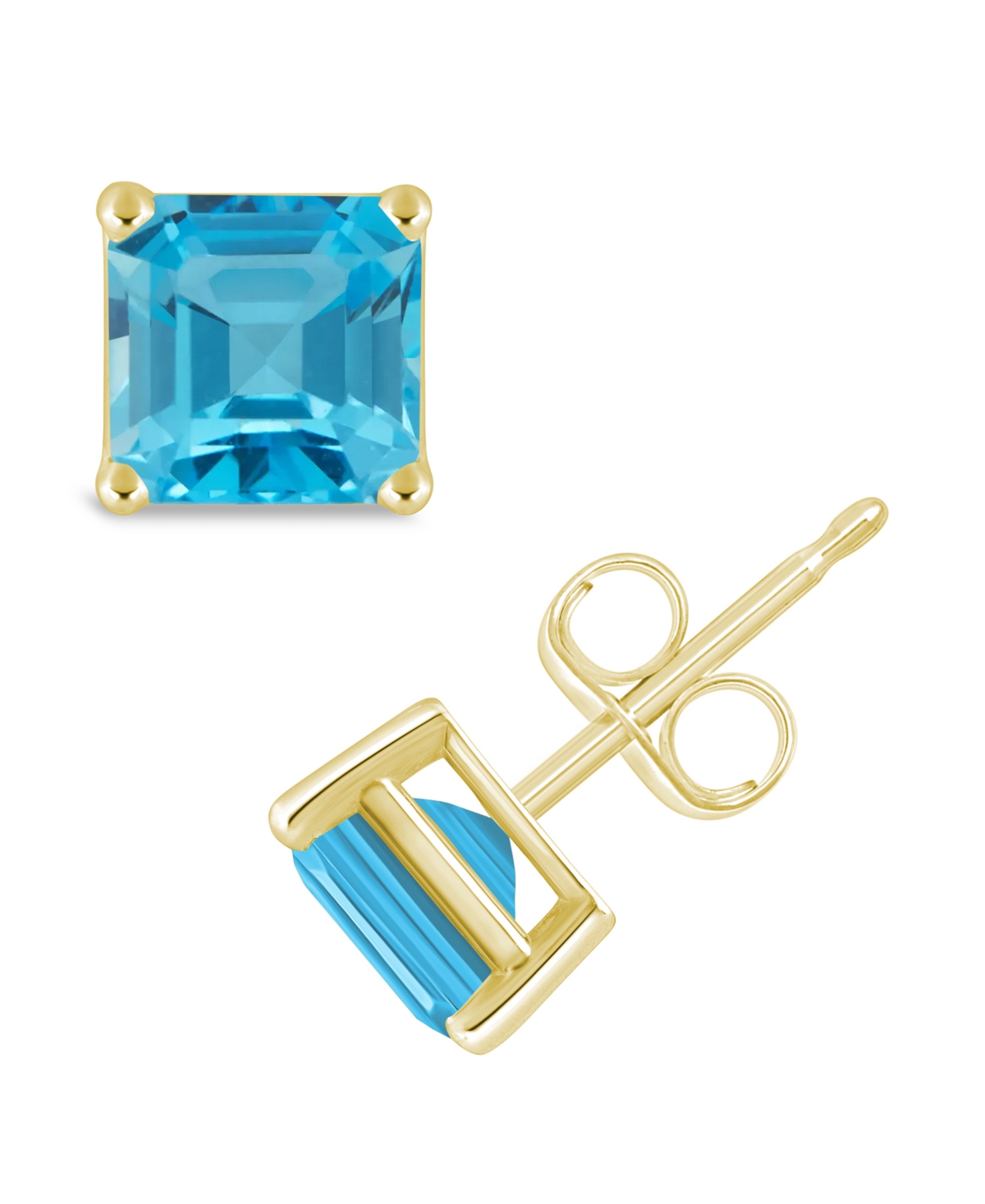 Click here for Garnet (2-1/2 ct. t.w.) Stud Earrings in 14K Yello... prices