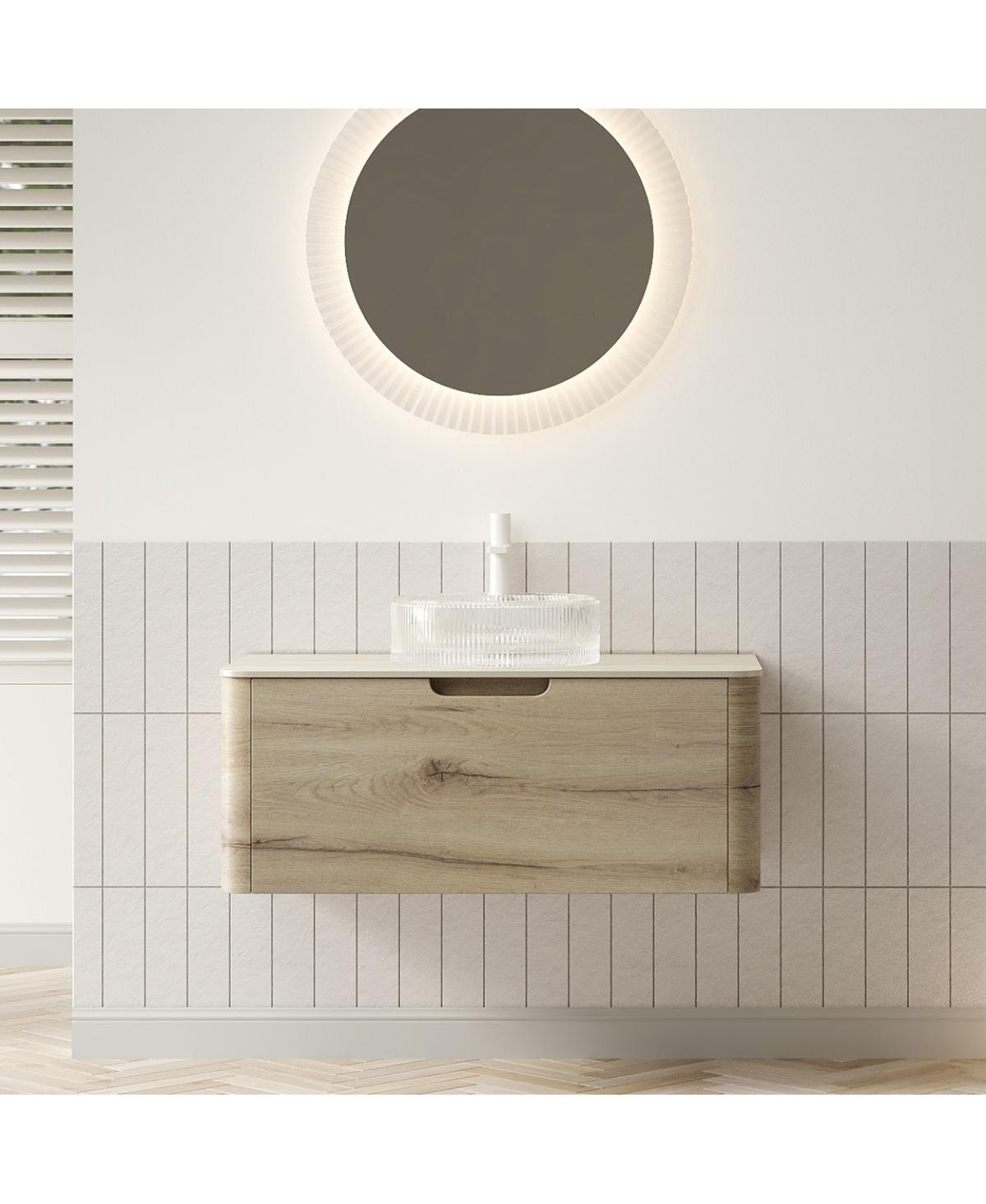 Click here for Sillysis Wall Mounted Bathroom Vanity with Ceramic... prices