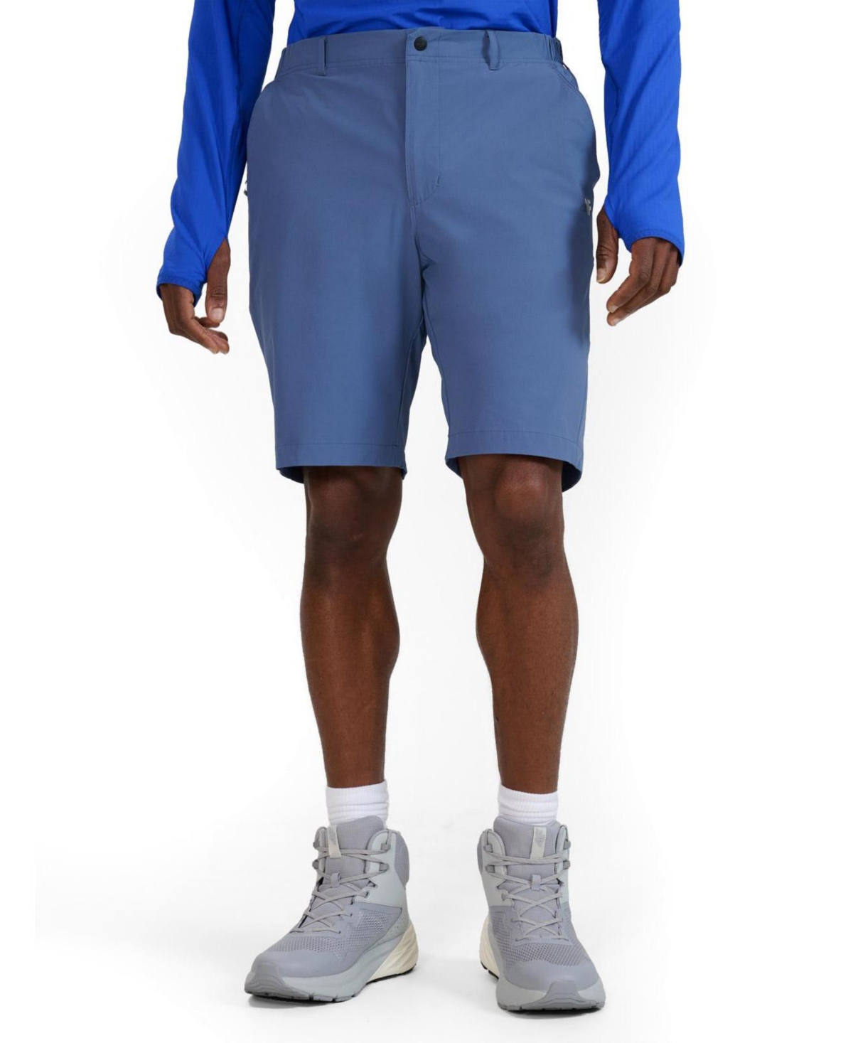 Click here for 4F Mens trekking shorts 4Way Stretch - Denim prices