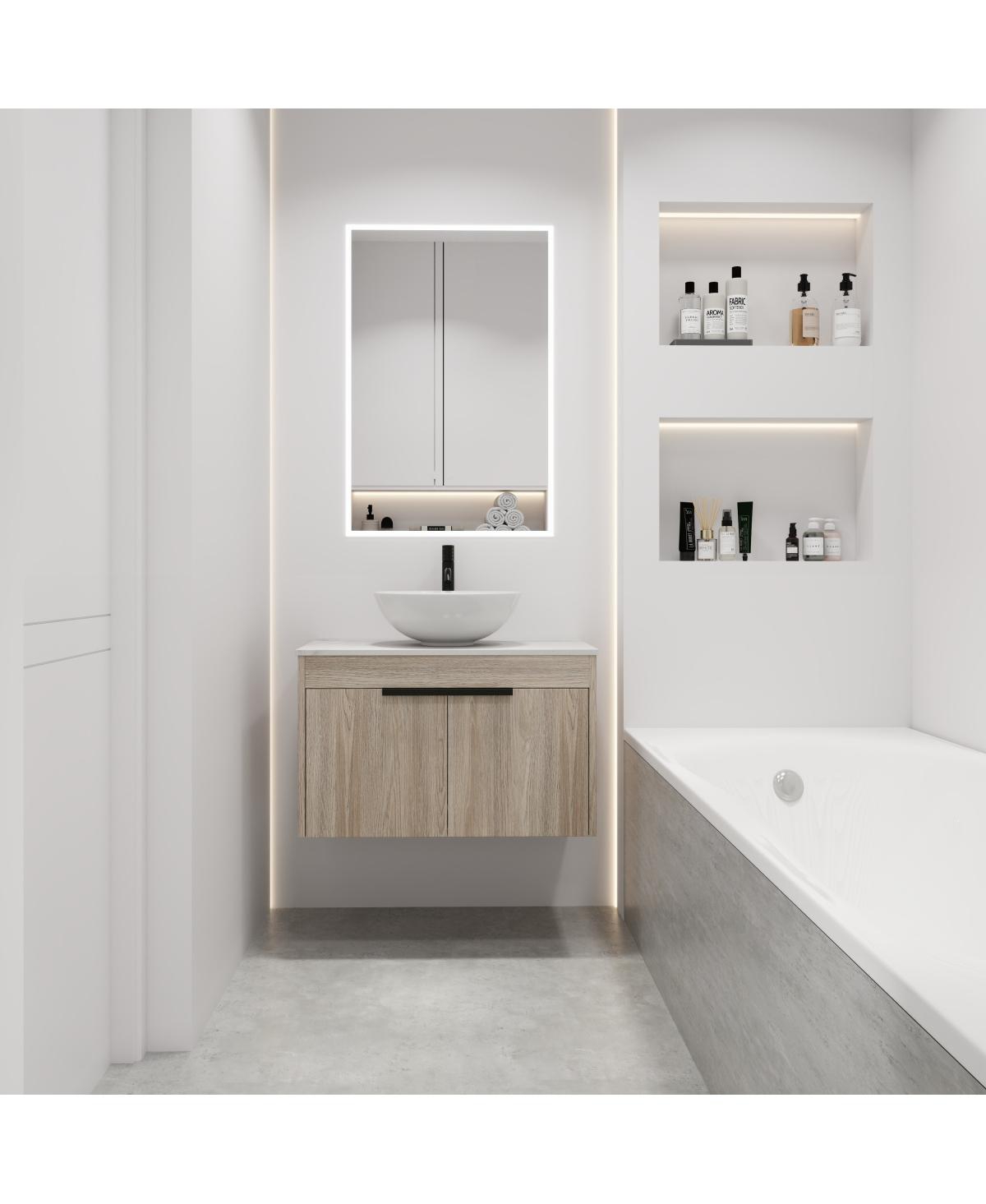 Click here for Sillysis Wall Mounted Bathroom Vanity with Ceramic... prices