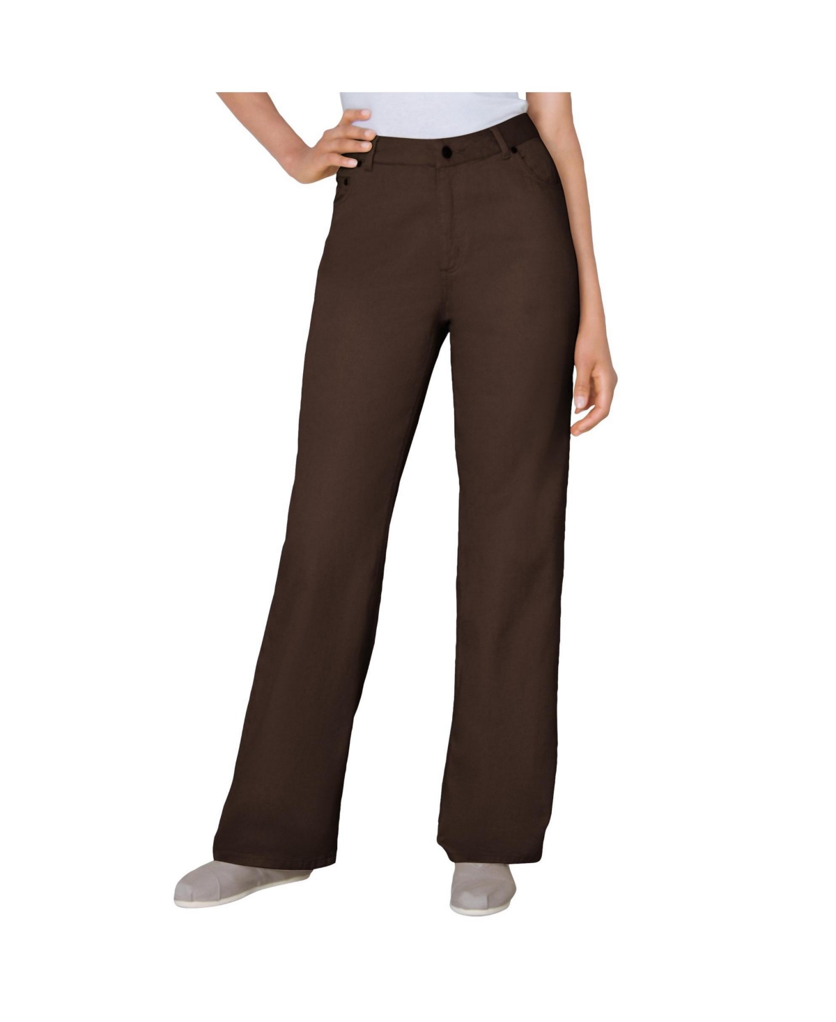 Click here for Woman Within Petite Perfect Relaxed All-Cotton Den... prices