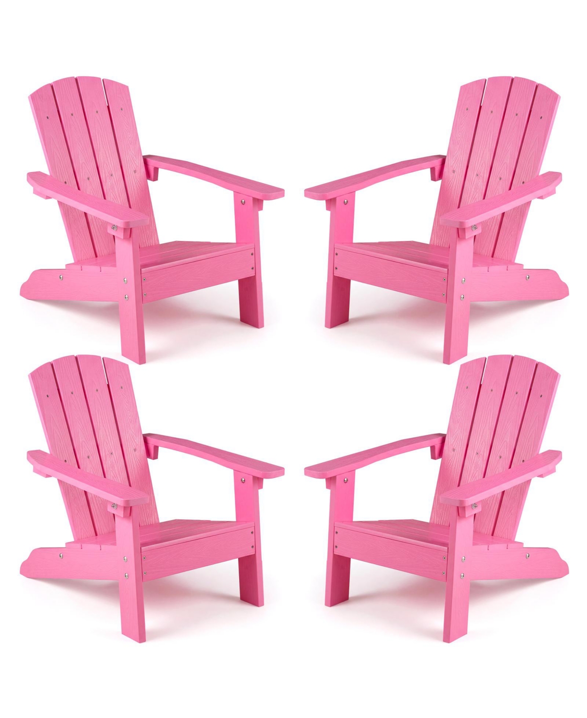 Click here for Gymax 4 Piece Kids Adirondack Chair All-Weather Hi... prices