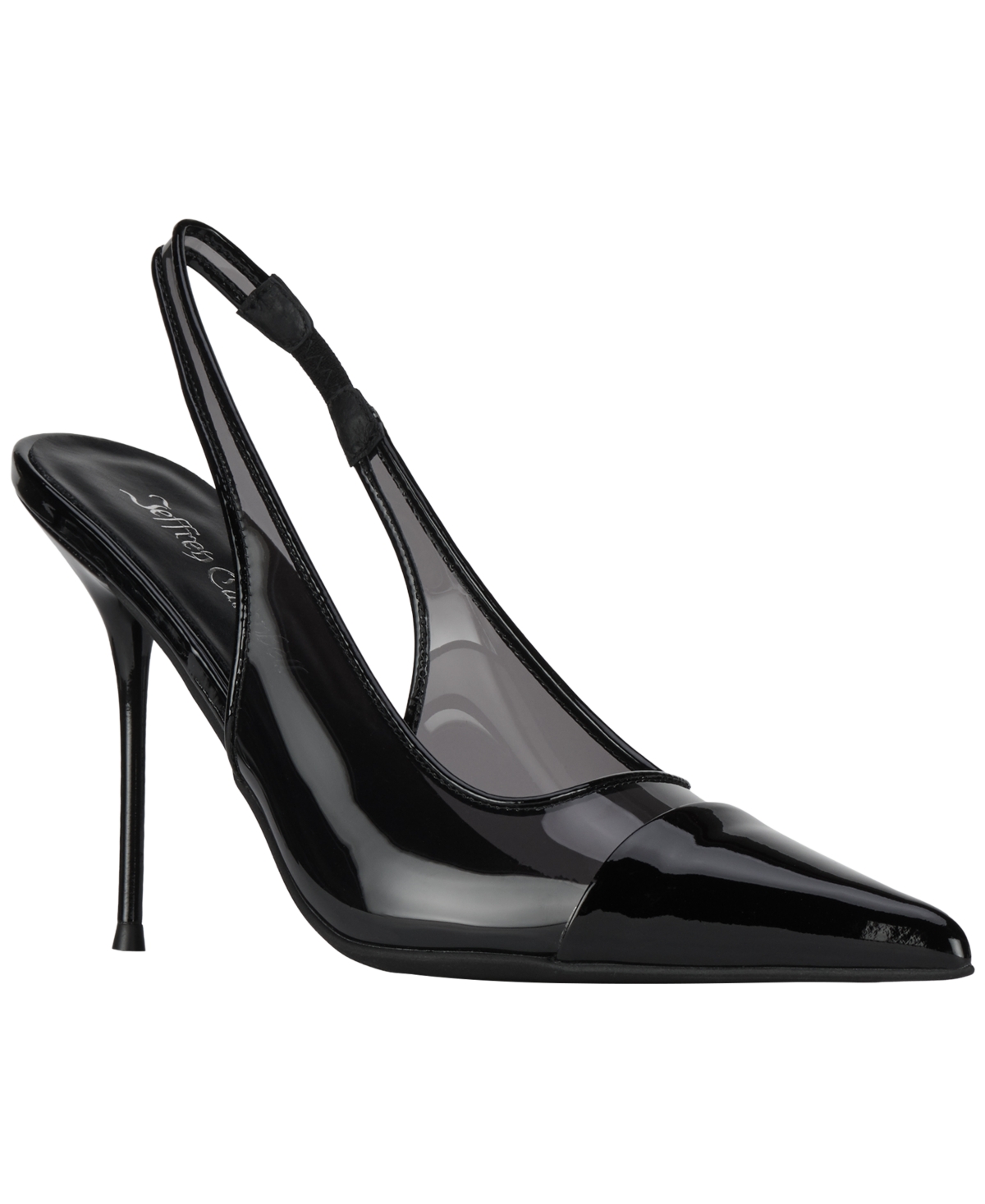 Click here for Jeffrey Campbell Womens Pucker Vinyl Slingback Pum... prices
