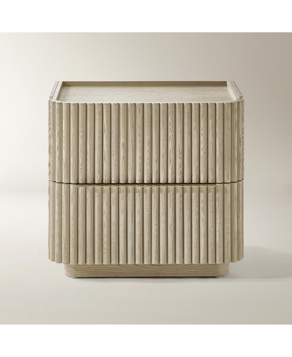 Click here for Z Gallerie Stria Nightstand - Oak prices