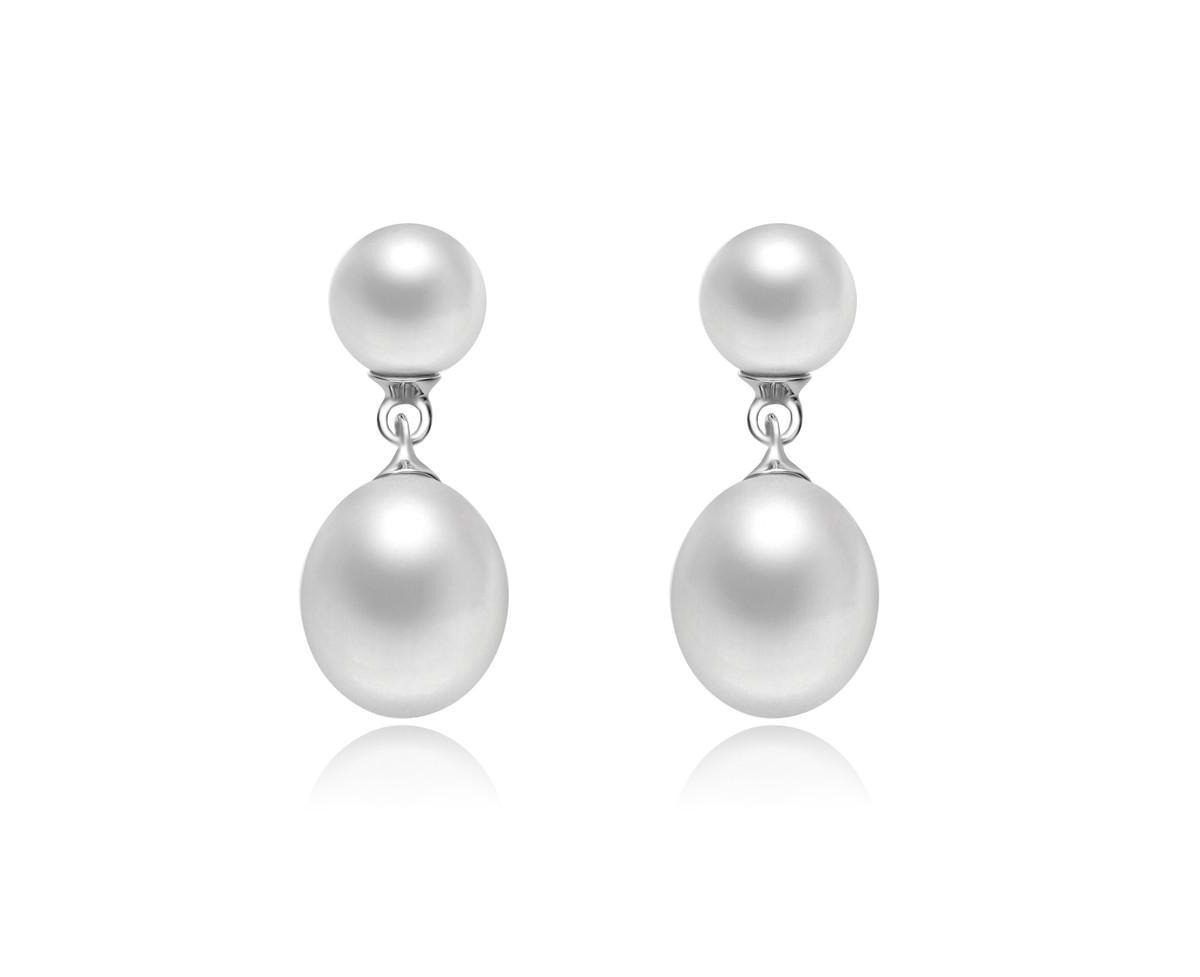 Click here for Genevive Elegant Sterling Silver Freshwater Pearl... prices