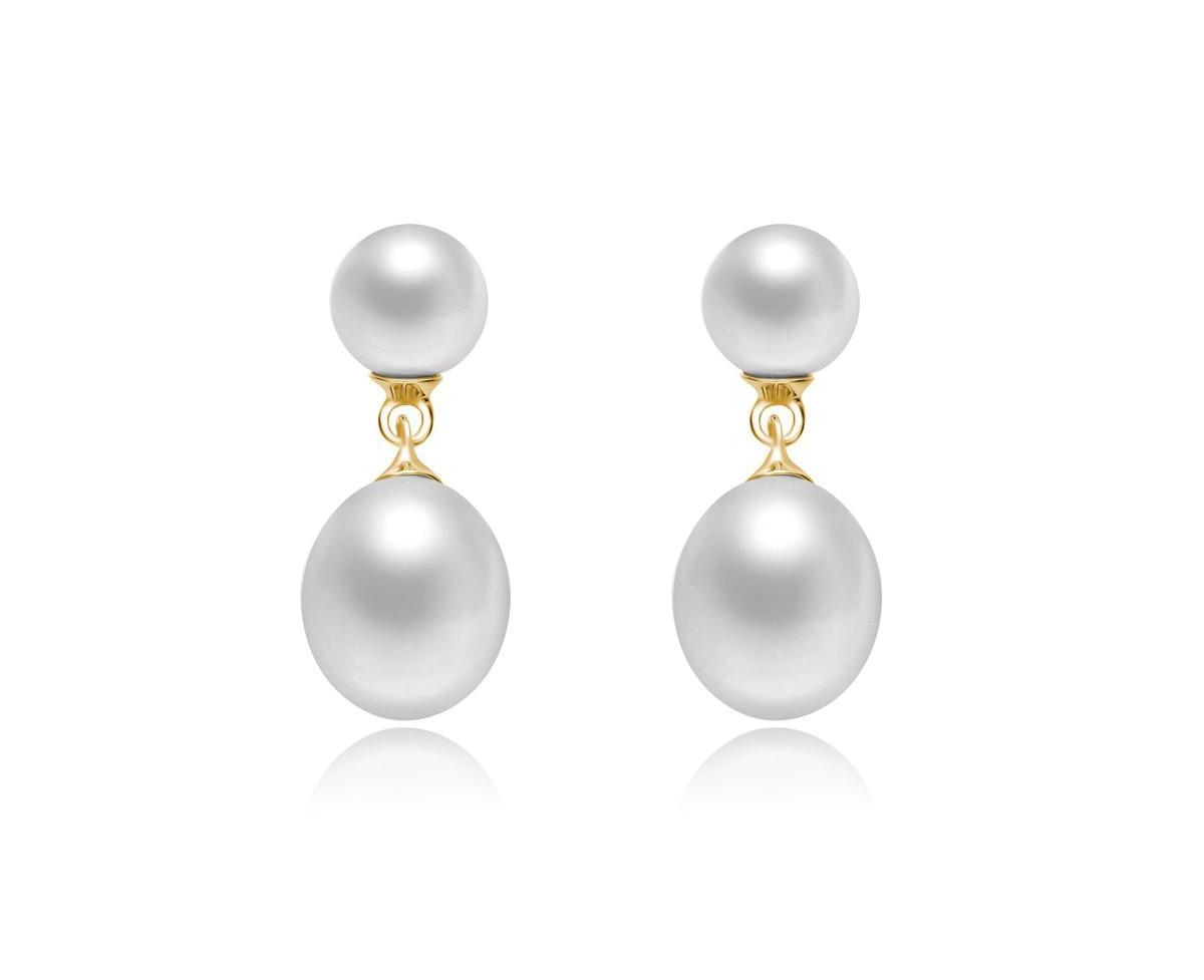 Click here for Genevive Elegant Sterling Silver Freshwater Pearl... prices