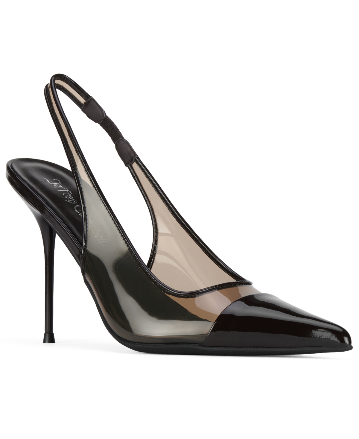 Click here for Jeffrey Campbell Womens Pucker Vinyl Slingback Pum... prices