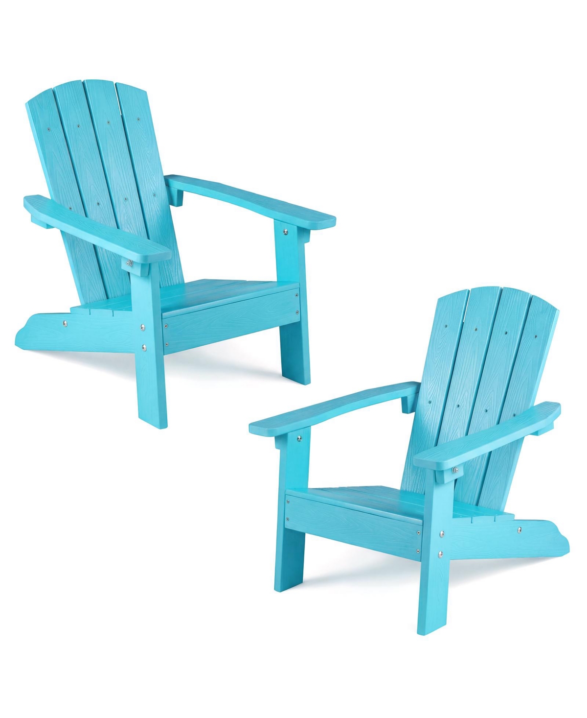 Click here for Gymax 2 Piece Kids Adirondack Chair All-Weather Hi... prices