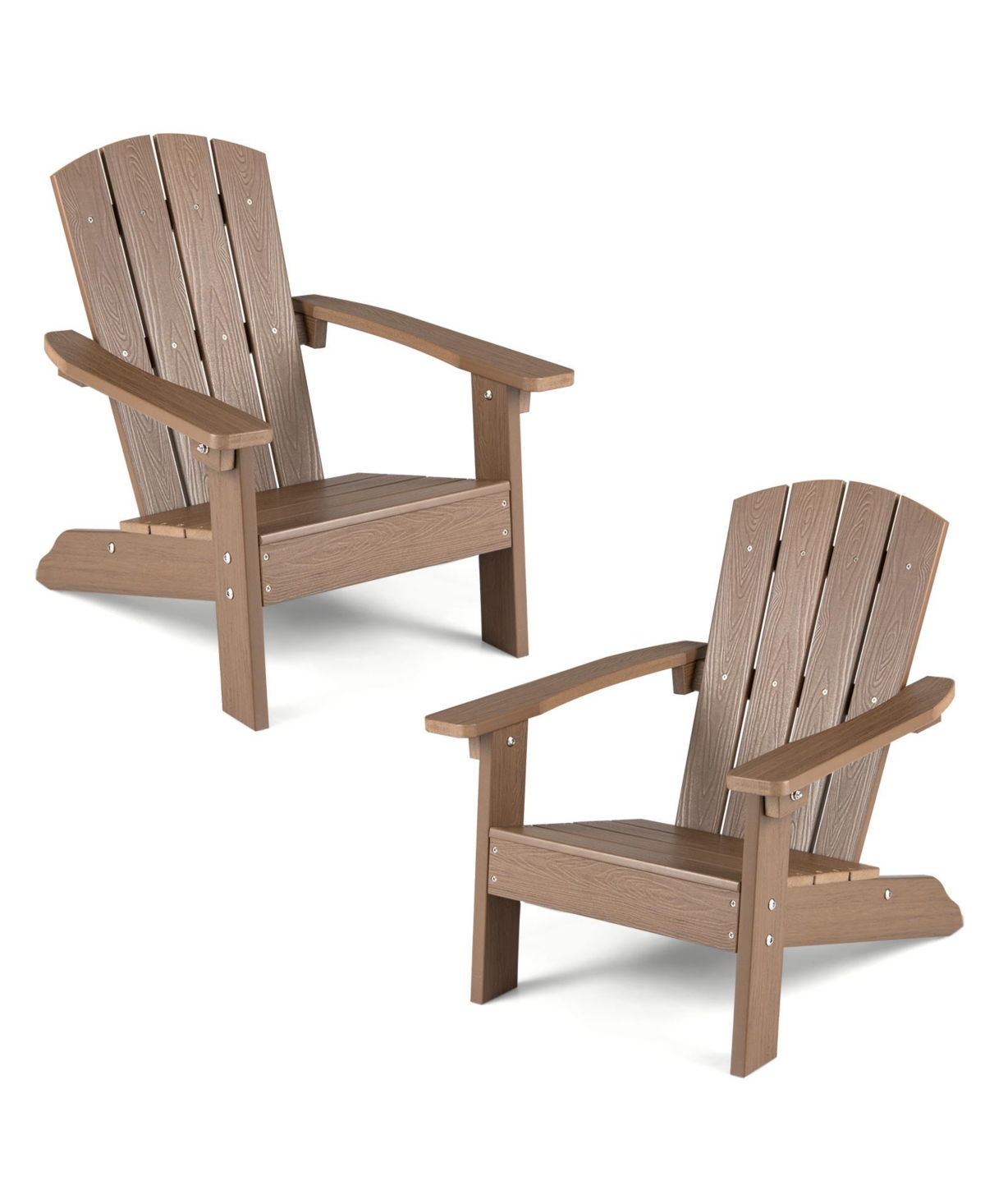 Click here for Gymax 2 Piece Kids Adirondack Chair All-Weather Hi... prices