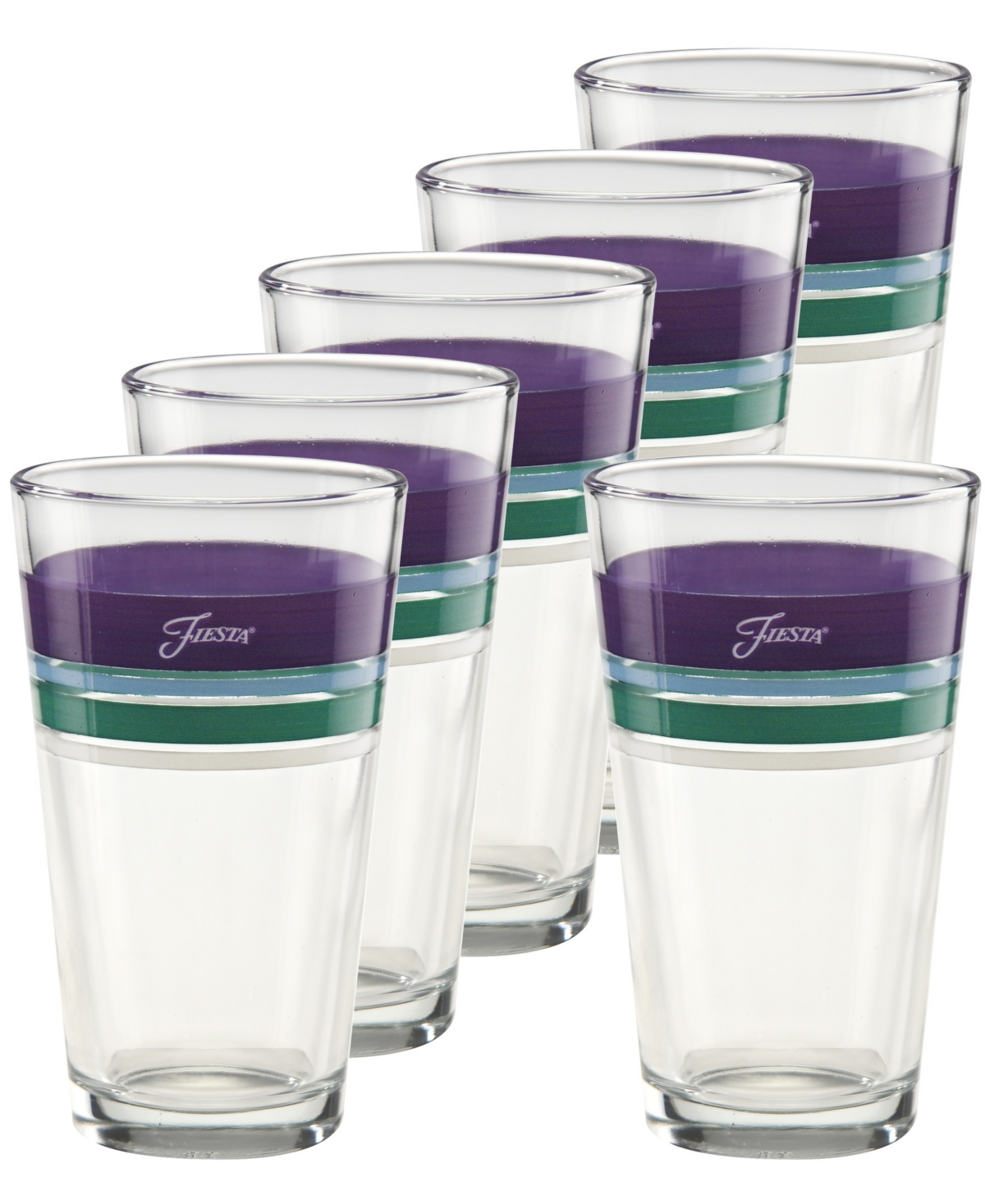 Click here for Fiesta Lavender Bloom Tapered Cooler Glasses  Set... prices