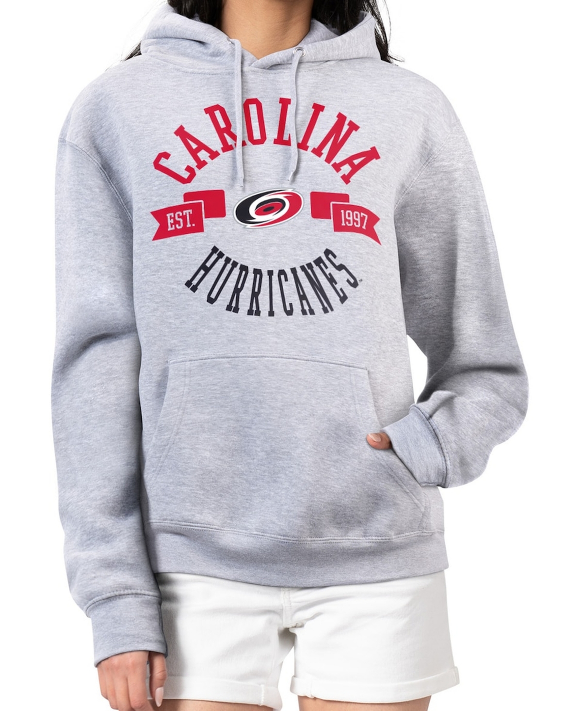 Click here for G-iii 4Her by Carl Banks Womens Heather Gray Carol... prices
