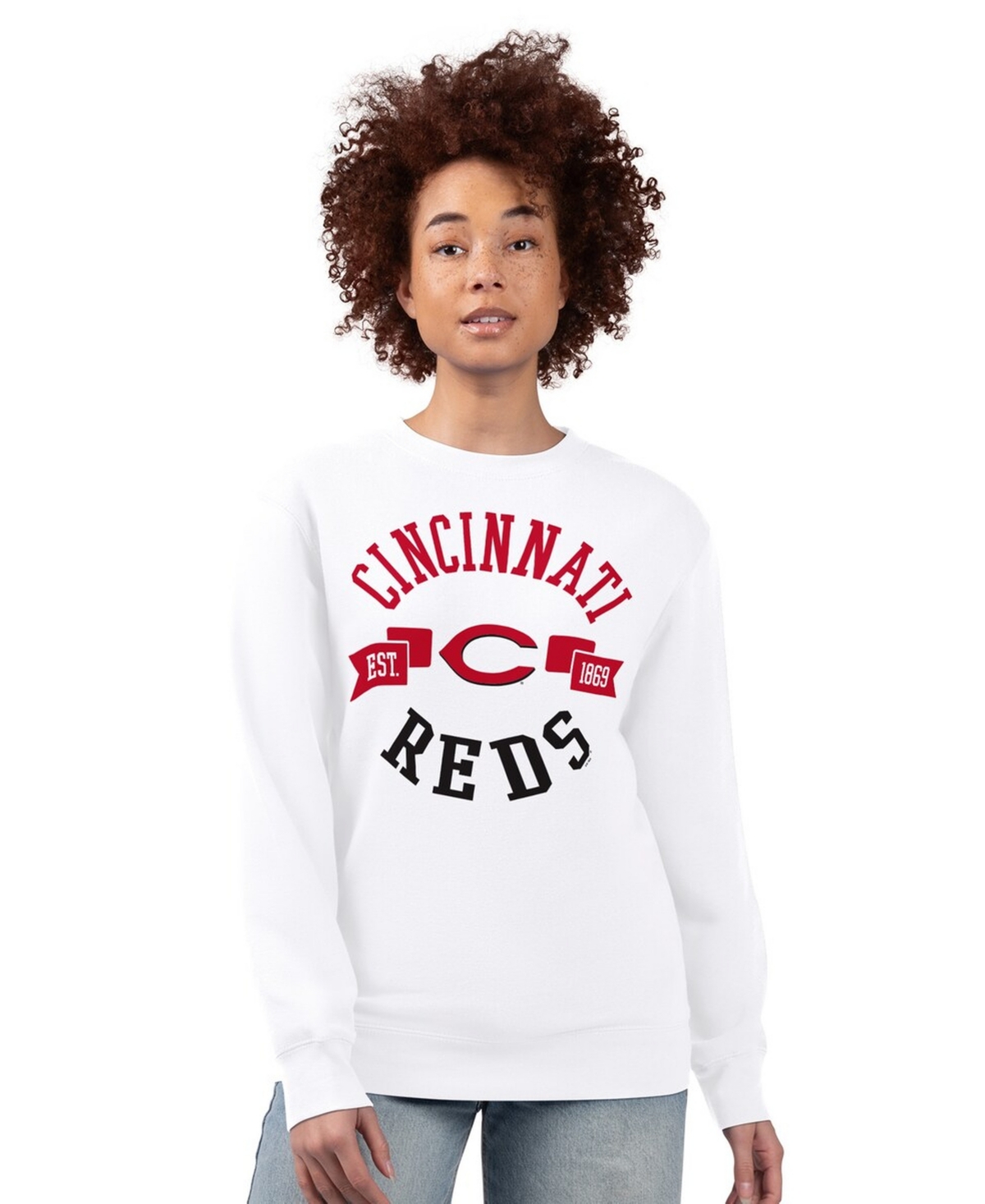 Click here for G-iii 4Her by Carl Banks Womens White Cincinnati R... prices