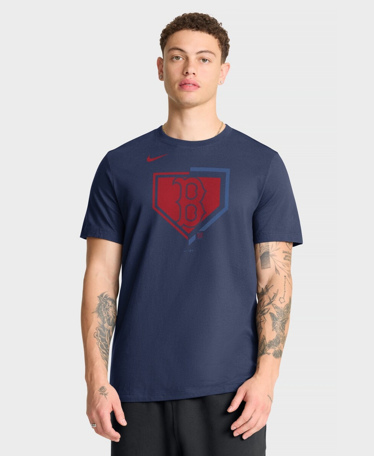 Click here for Nike Mens Navy Boston Red Sox Icon T-Shirt - Navy prices