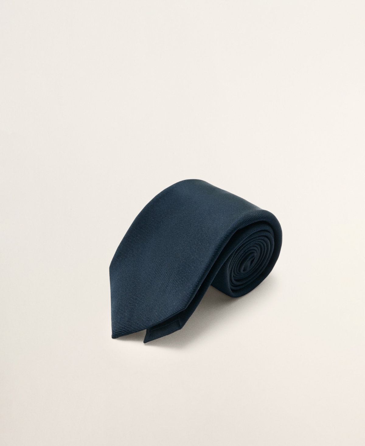 Click here for Mango Mens Silk Tie - Navy prices