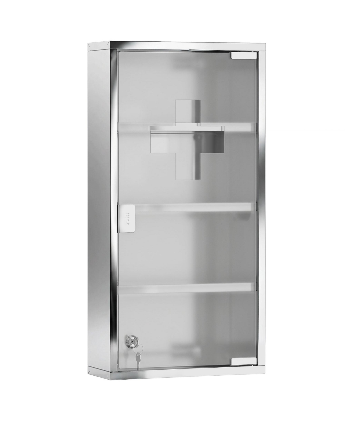 Click here for Busdays 12 x 24 Inch Lockable Medicine Cabinet 4 T... prices