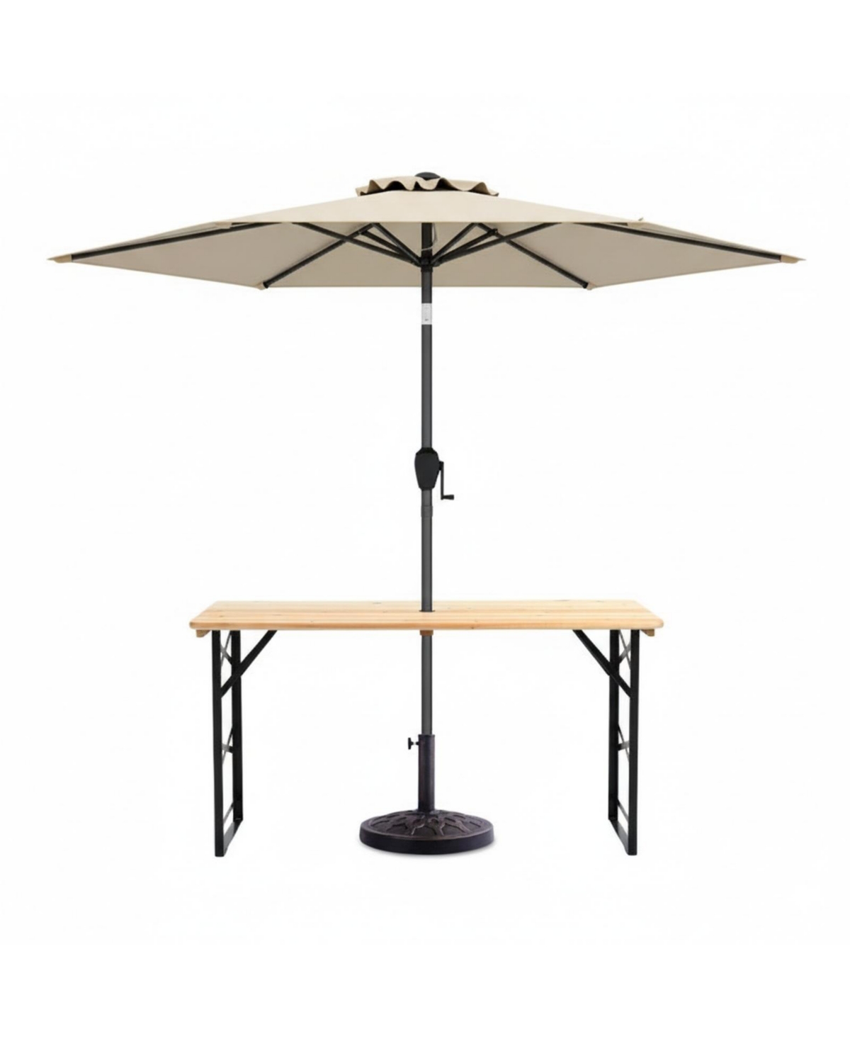 Click here for Sugift Three-Piece Adjustable Outdoor Picnic Table... prices