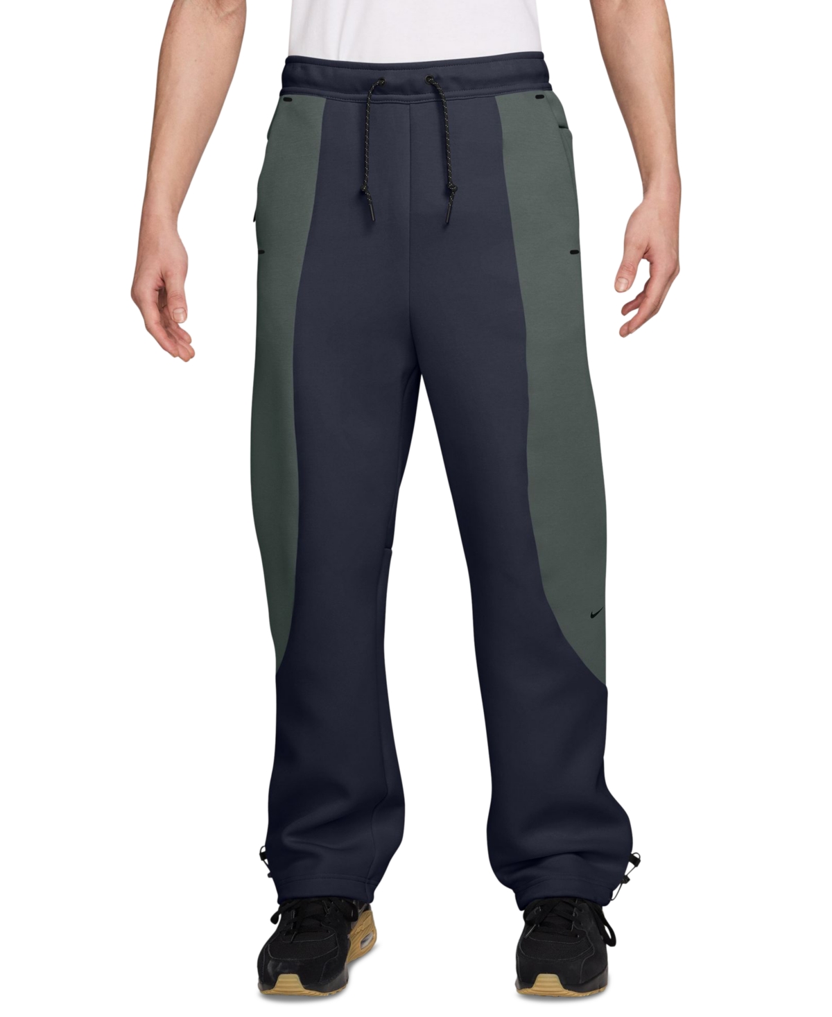 Click here for Nike Mens Color-Block Open Hem Fleece Pants - Obsi... prices