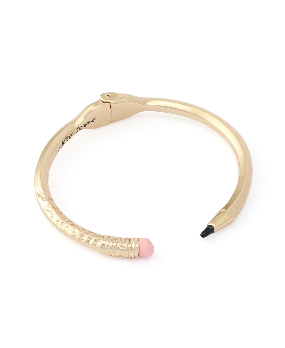 Click here for Betsey Johnson Gold Best In Class Chewed Pencil Ba... prices