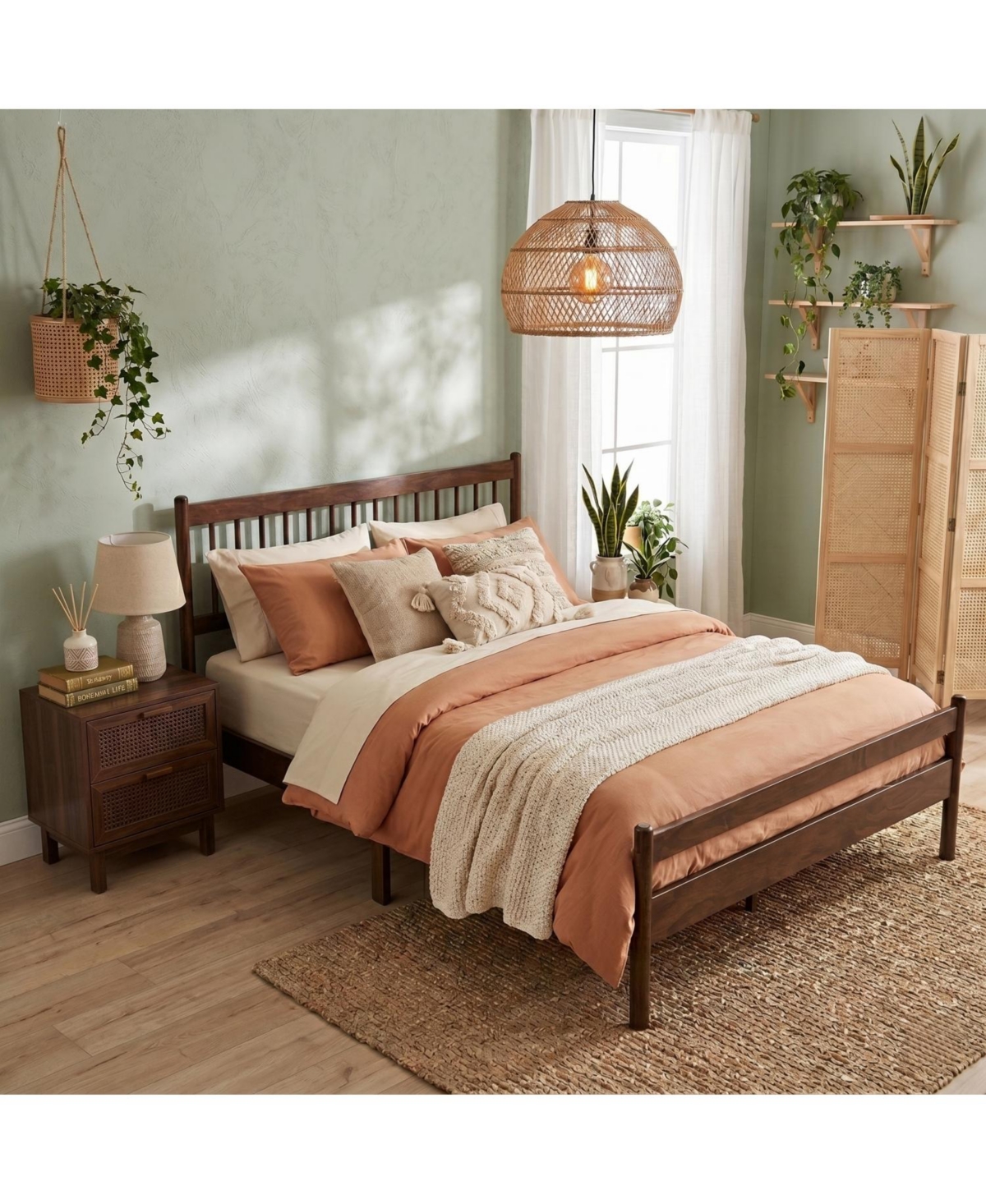 Click here for Rainsken Queen Size Bed Frame  with Headboard and... prices