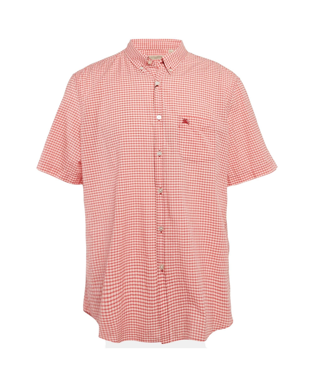 Click here for Pre-Owned Burberry Mens Gingham Cotton Short Sleev... prices