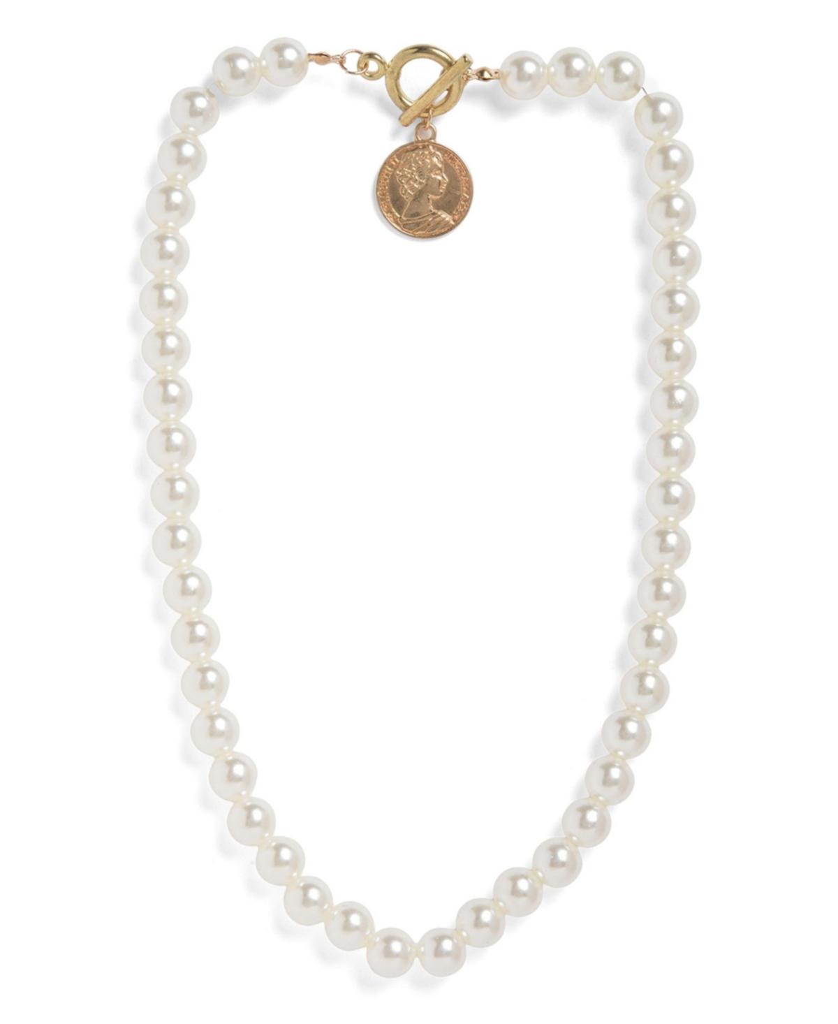 Click here for Sohi Womens Stone Pendant Necklace - White prices